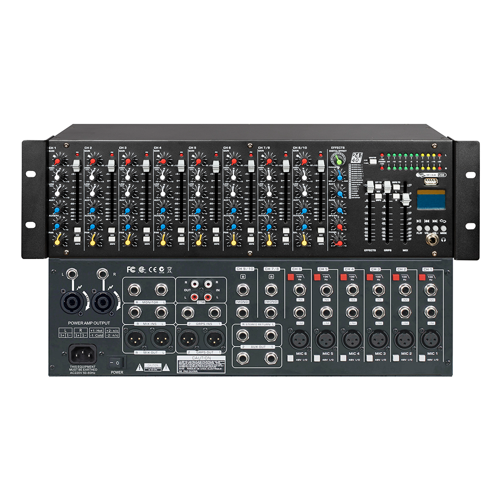 Rack-mount Two-group Mixer MD10FX – ctvhx