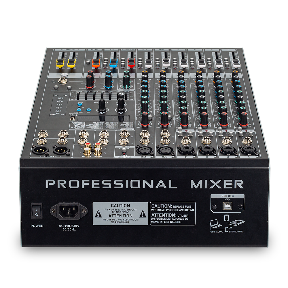 GL Series 2-group Mixing Console GL-8 – ctvhx