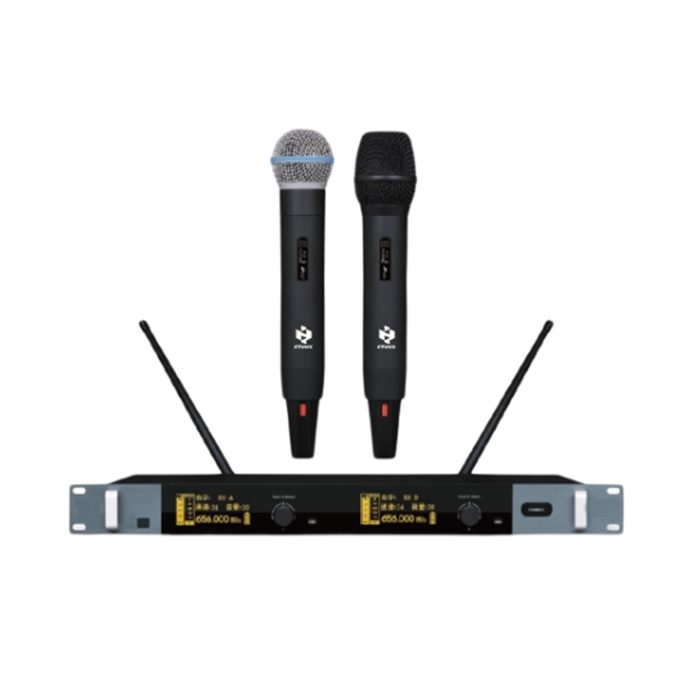Professional True Diversity Wireless Microphone Model: KS-100 – ctvhx