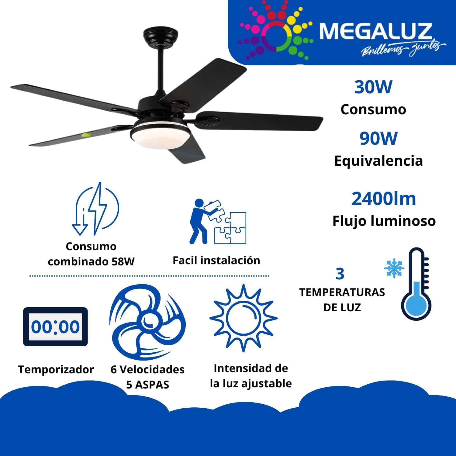 Wahson Ceiling Fan With Led Lamp – wahsonfan