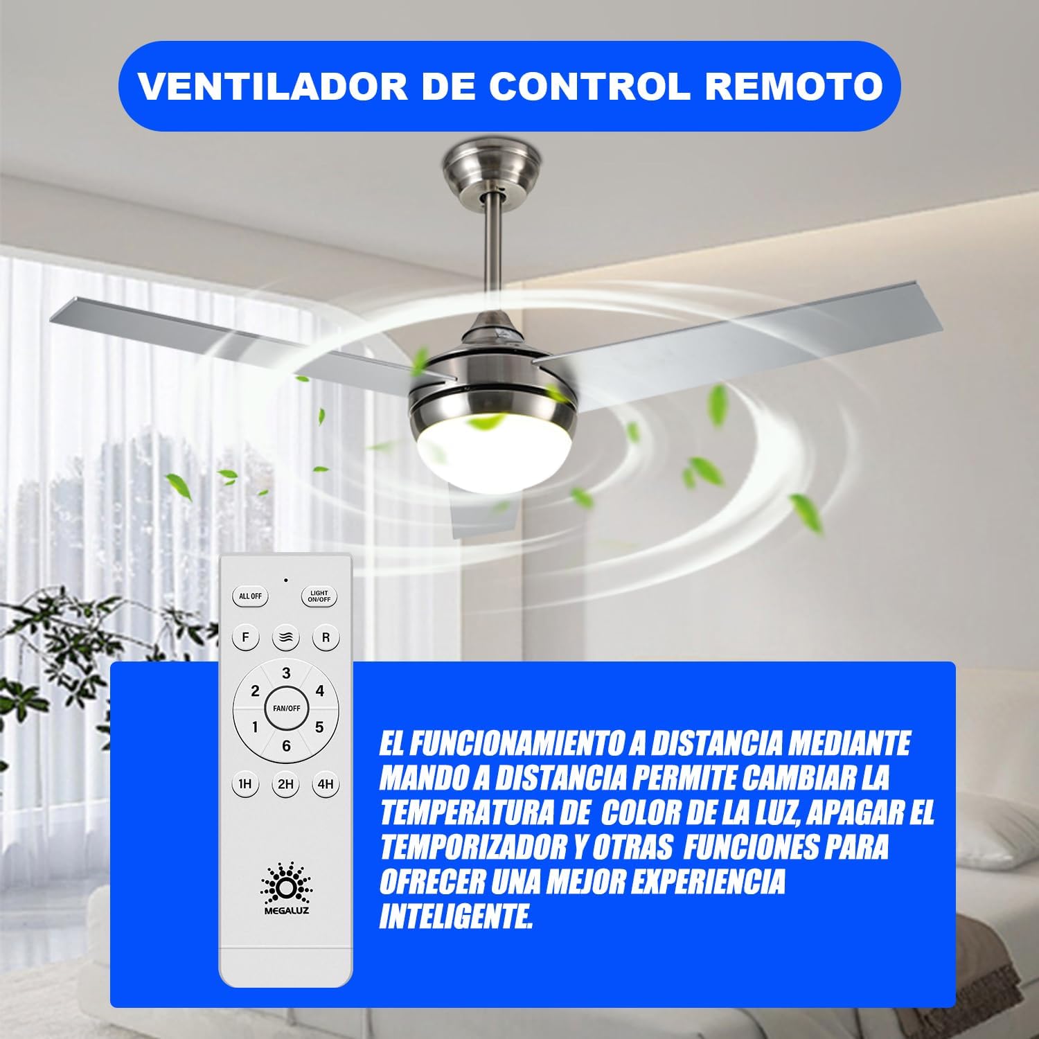 Wahson 48 Inch Ceiling Fan With LED Light – wahsonfan