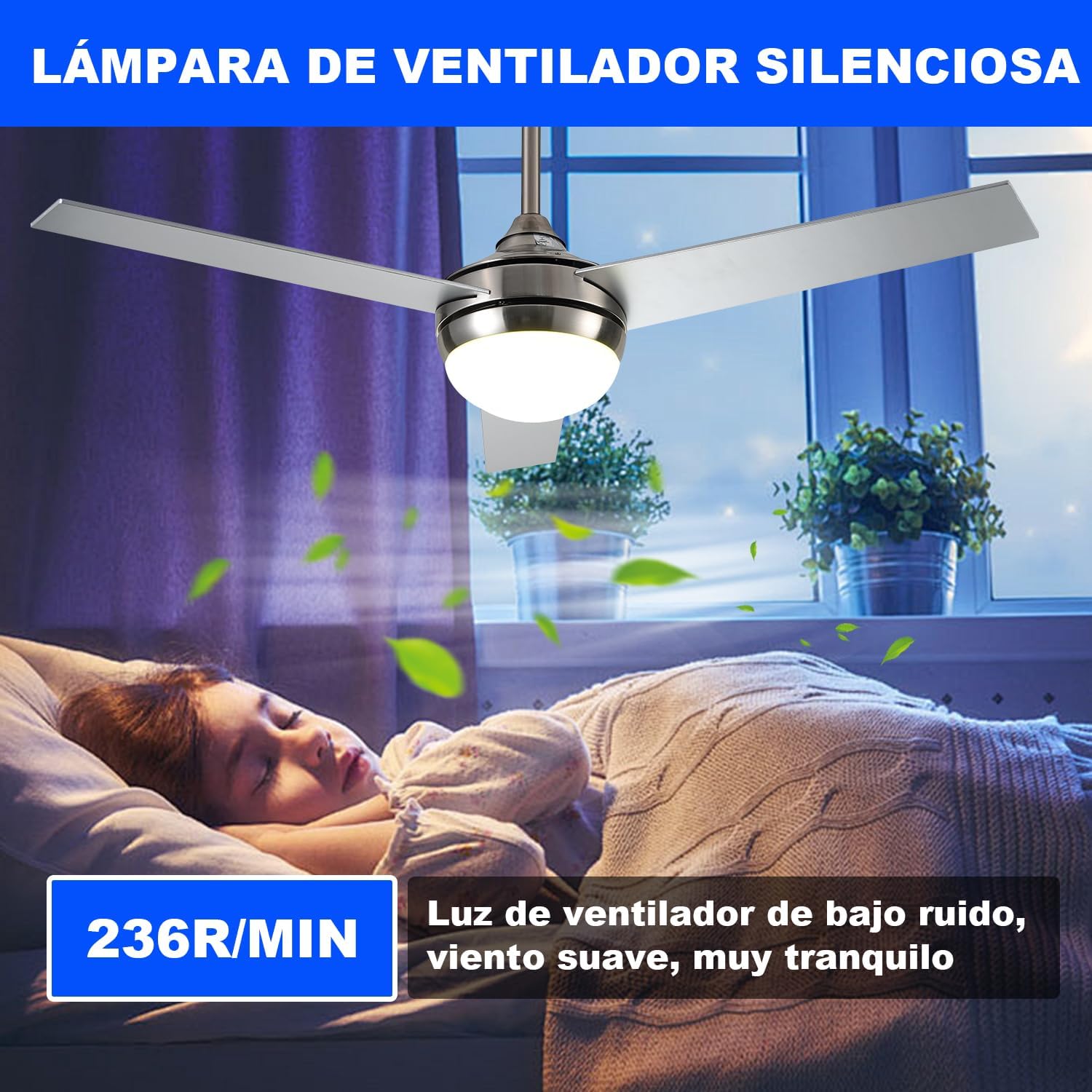 Wahson 48 Inch Ceiling Fan With LED Light – wahsonfan