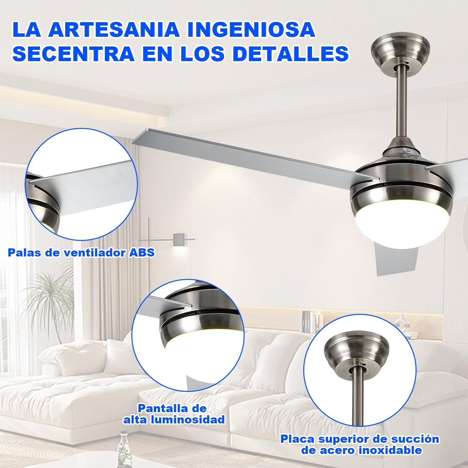 Wahson 48 Inch Ceiling Fan With LED Light – wahsonfan