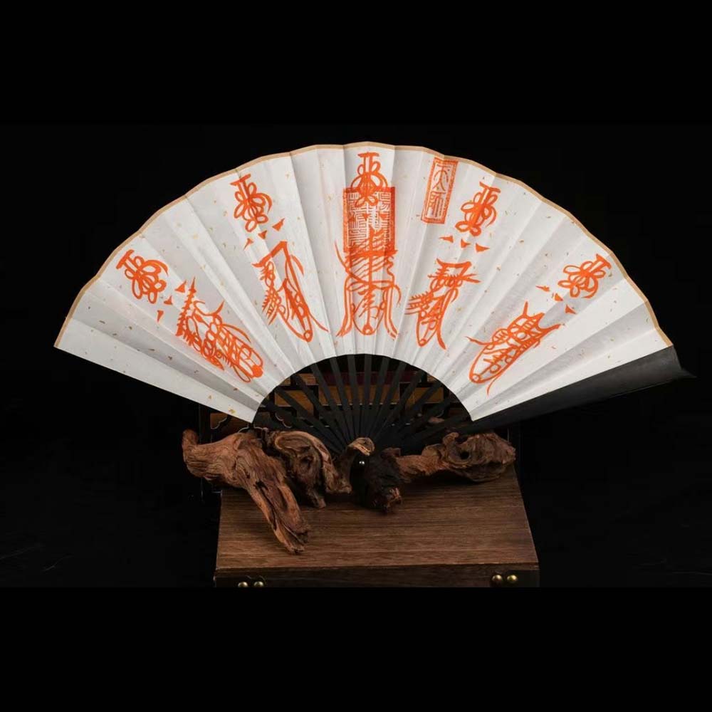 Five Thunder Talisman Fan – Hong men